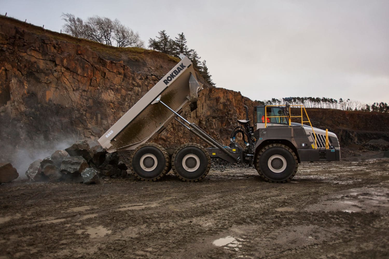 Haul Track Telematics - Rokbak