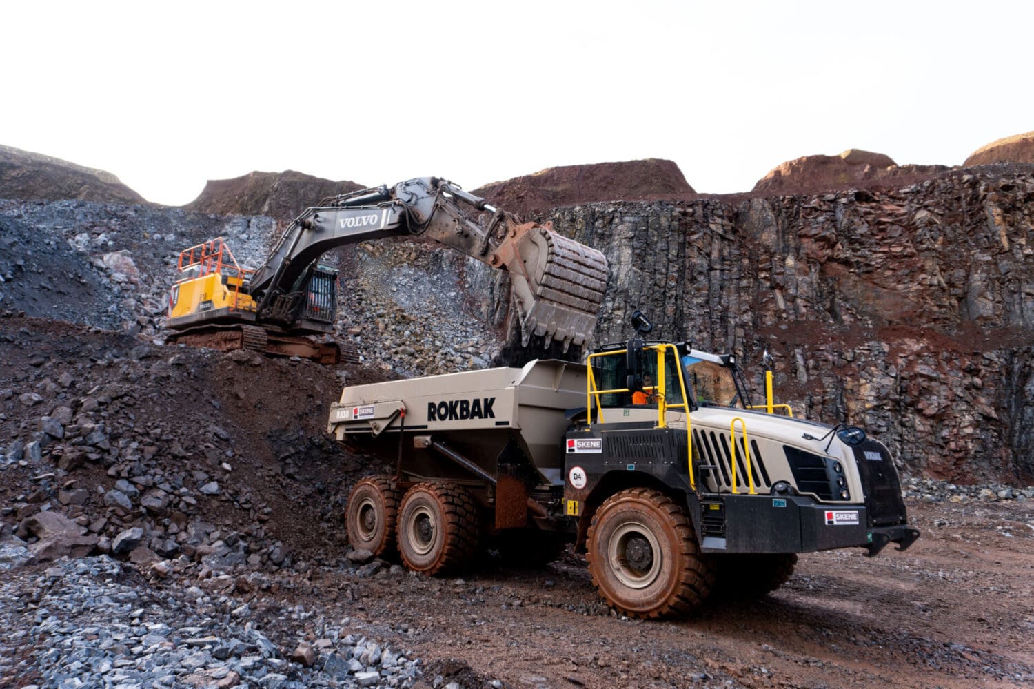 Rokbak RA30 delivers on all fronts for Skene Group - Rokbak