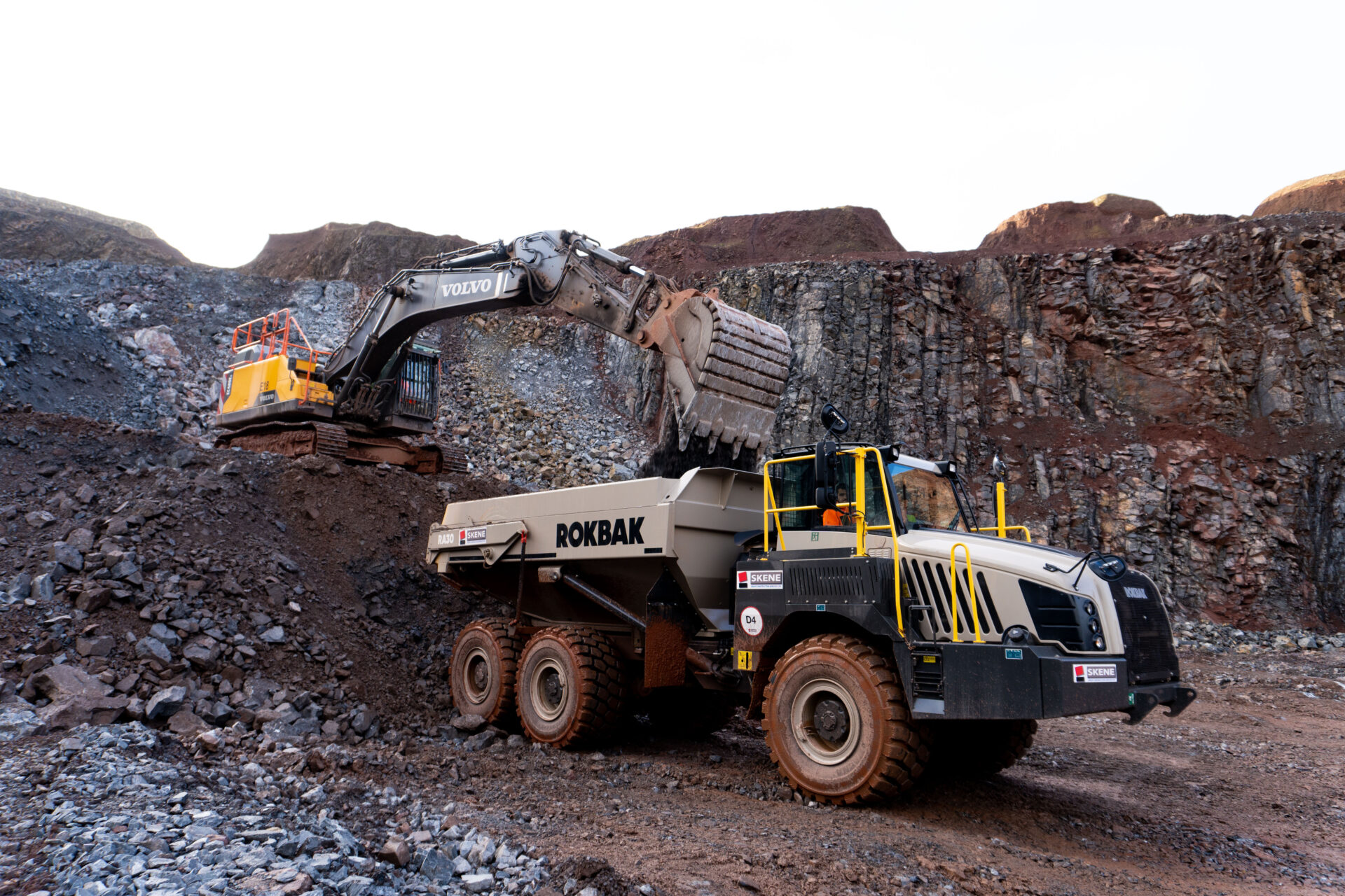 Rokbak RA30 delivers on all fronts for Skene Group - Rokbak