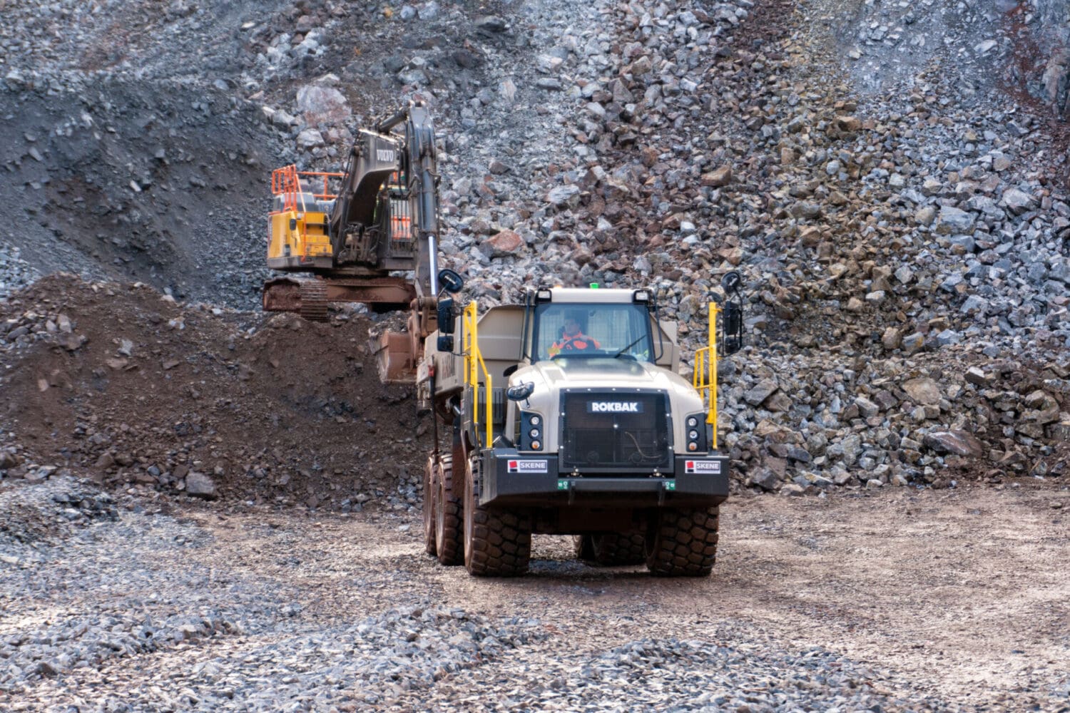 Rokbak RA30 delivers on all fronts for Skene Group - Rokbak